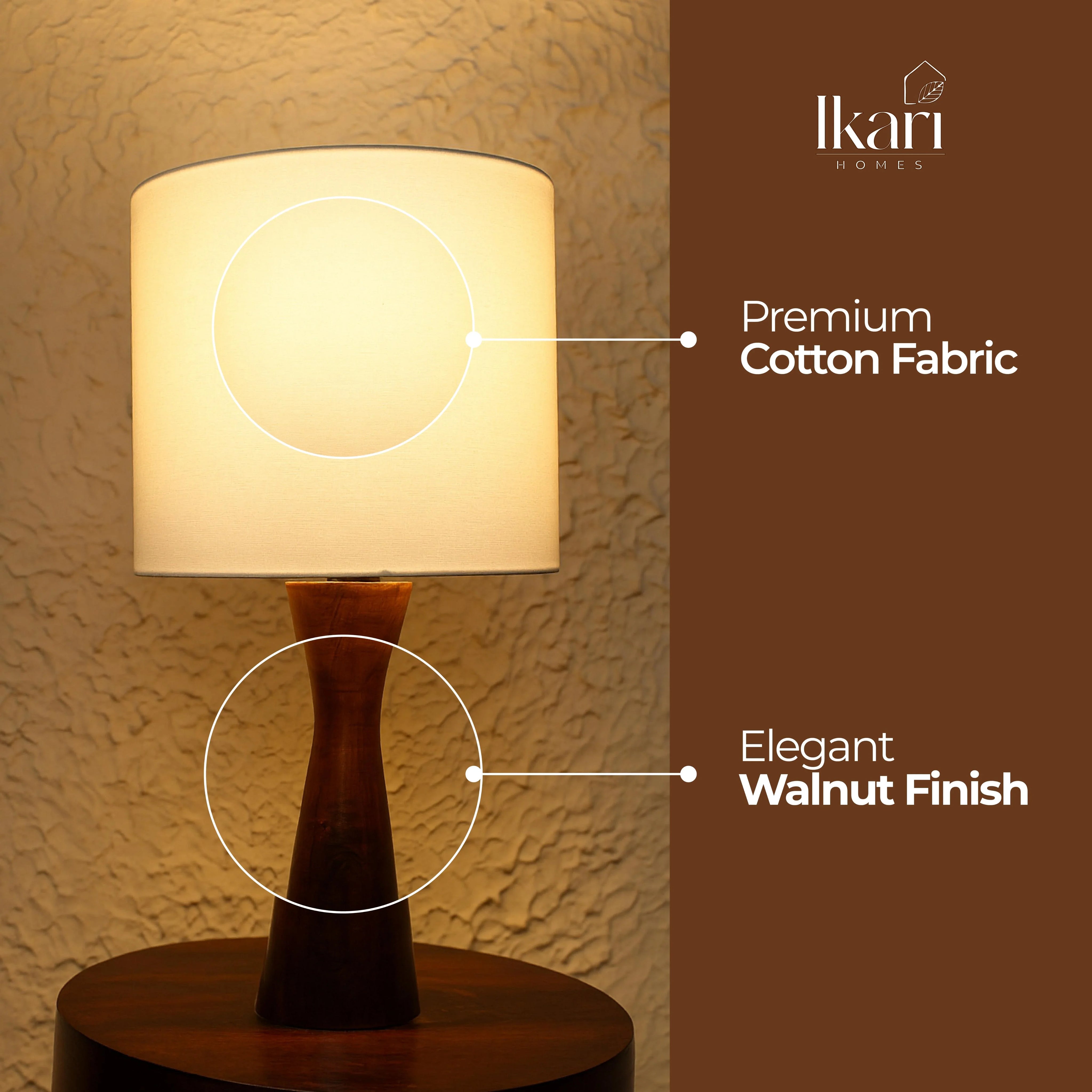 Luma Stem Boho Lamp - Minimal Luxury, Crafted to Glow. – Ikari Homes